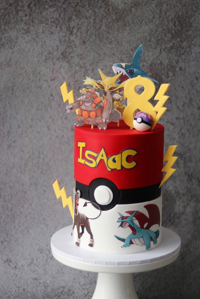 pokeball cake diy