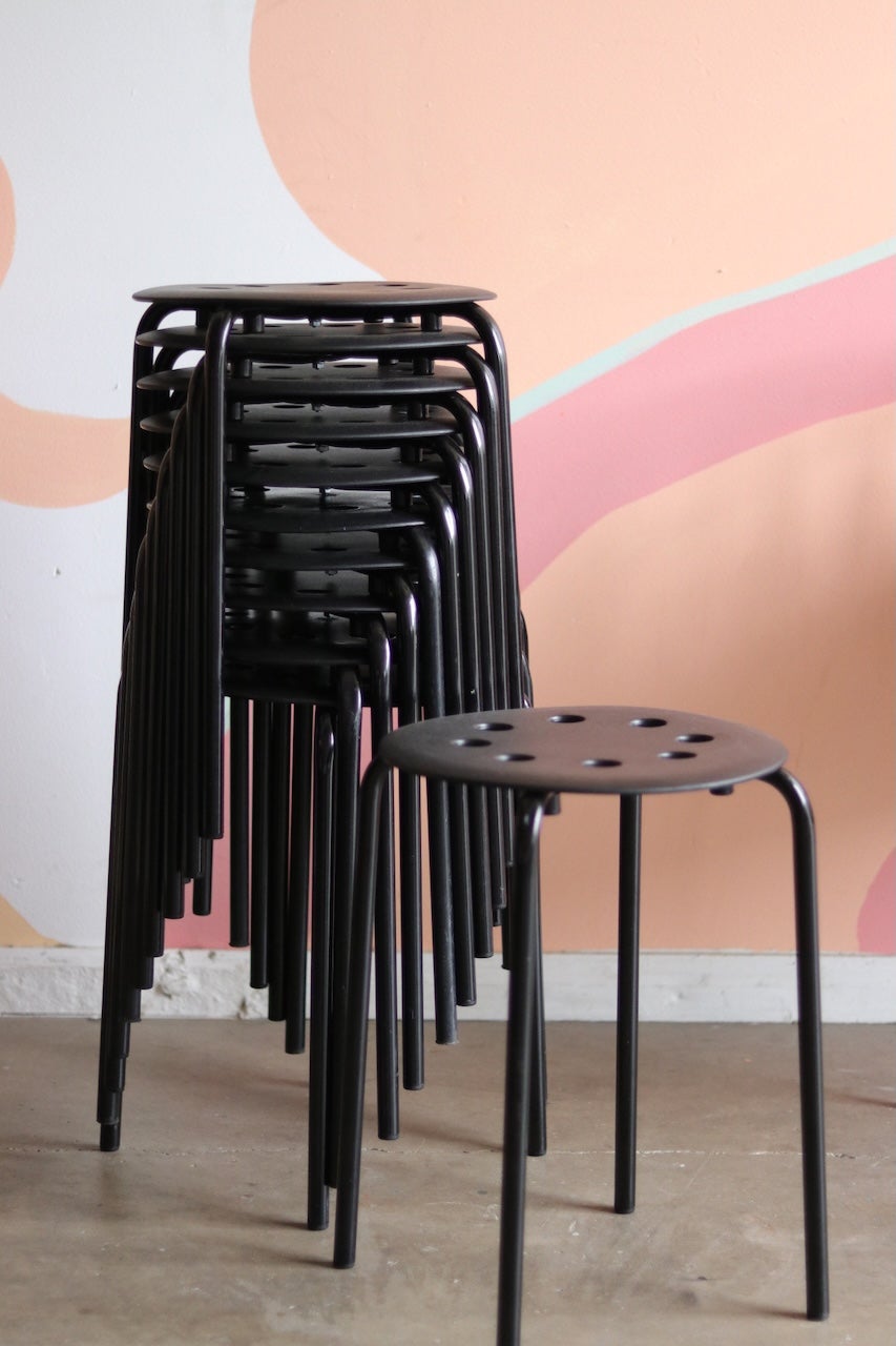 Black Stool (round) | Miss Noble Melbourne: Specialty Cakes, Desserts ...